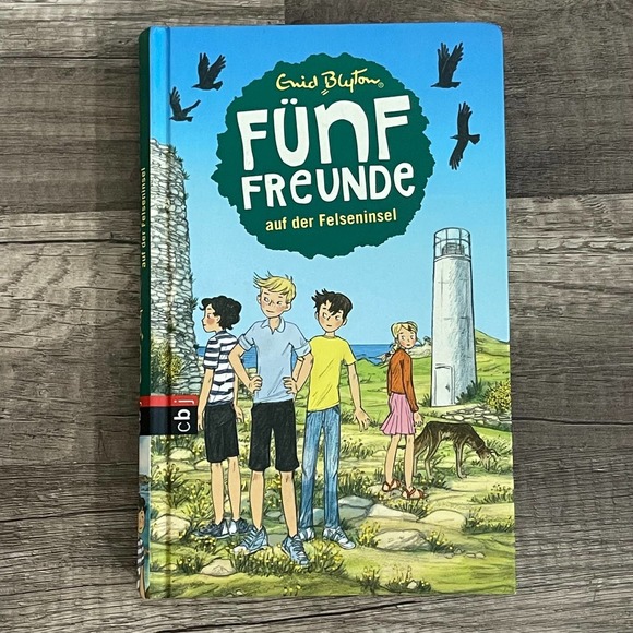 CBJ | Other | Funf Freunde Auf Der Felseninsel By Enid Blyton German ...